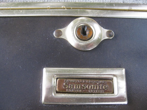 Rare 1950s SAMSONITE ULTRALITE Train Make-up Case w/ … - Gem