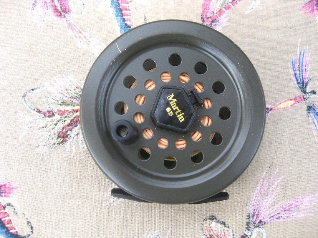 Vintage MARTIN 65 Fly Fishing Reel W/ Line USA - Etsy
