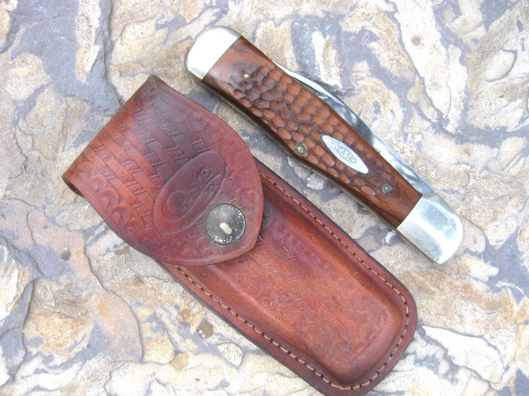 1971 CASE XX 9 Dot Single Blade Coke Bottle Folding Hunter Hunting ...