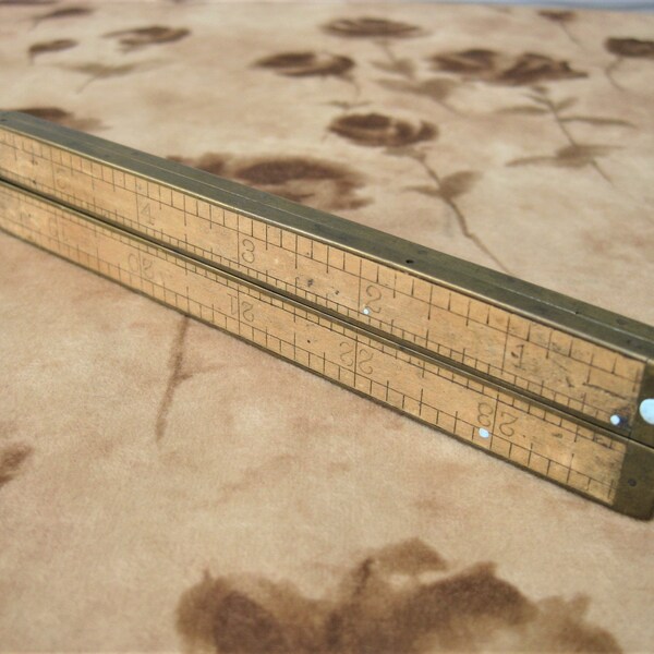 Folding Wood Ruler - Etsy