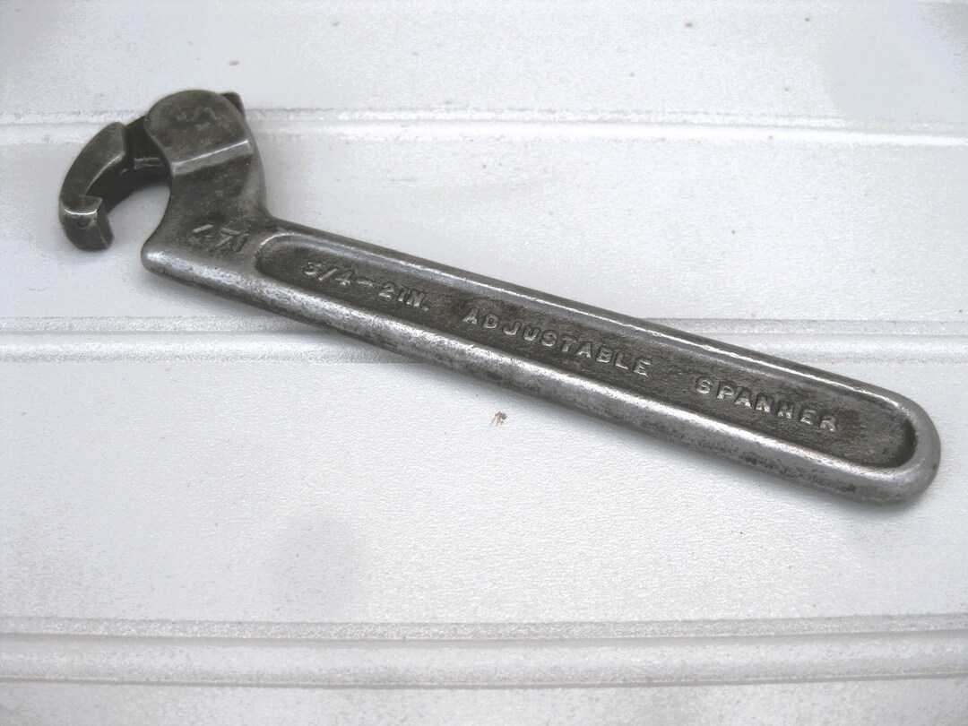 Antique J.H. Williams 471 Adjustable Spanner Wrench 3/4 to 2 - Etsy