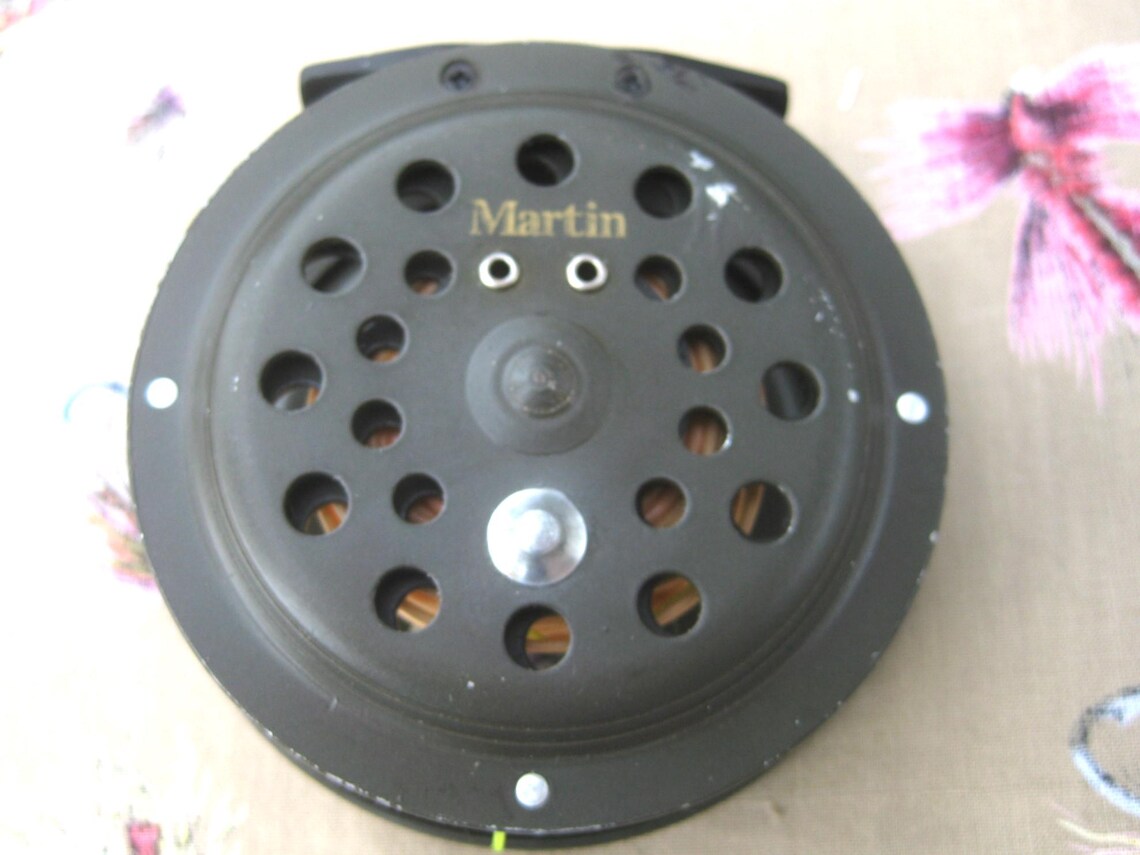 Vintage MARTIN 65 Fly Fishing Reel W/ Line USA - Etsy
