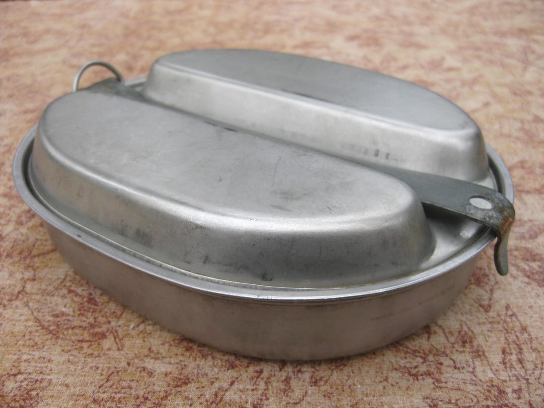 1944 WW2 U.S. Military Folding Aluminum Mess Kit Cook Set M.A. Co. - Etsy