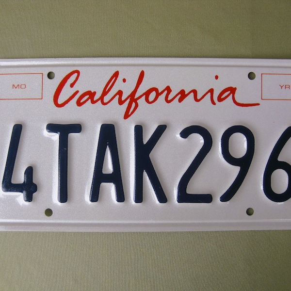 Ca License Plate - Etsy