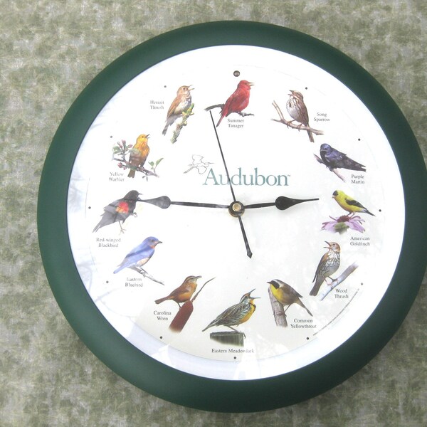 Clocks With Bird Sounds - Etsy
