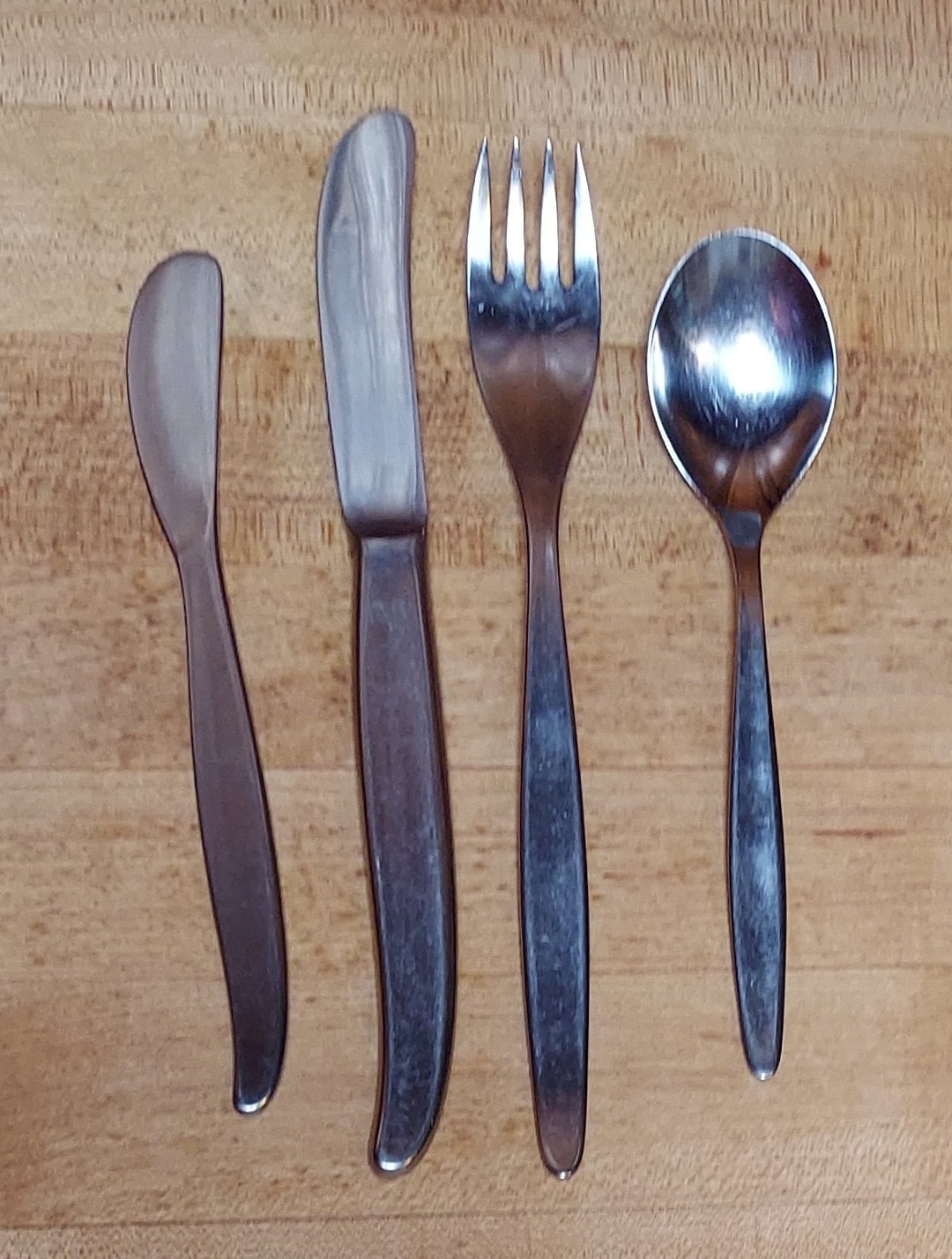 WMF “laurel” Stainless Steel Flatware, 4 Pieces, Satin Finish, Kurt ...