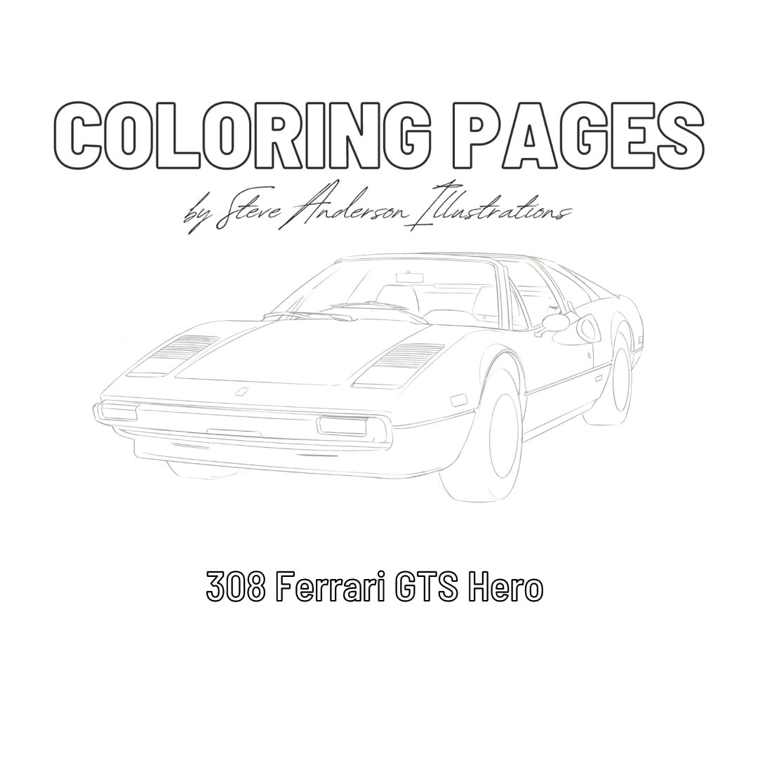 Coloring Pages Of Knight Rider