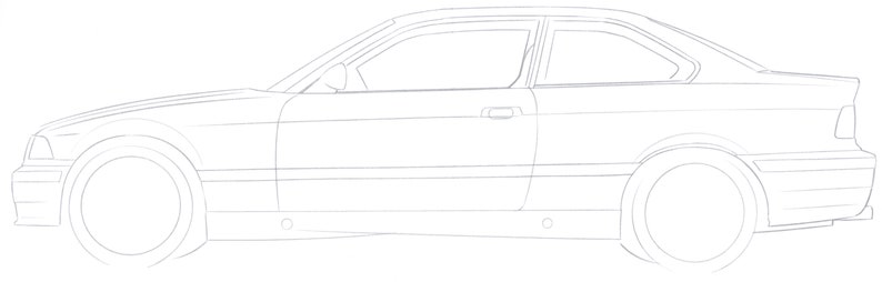 BMW M3 Coloring Page - Etsy