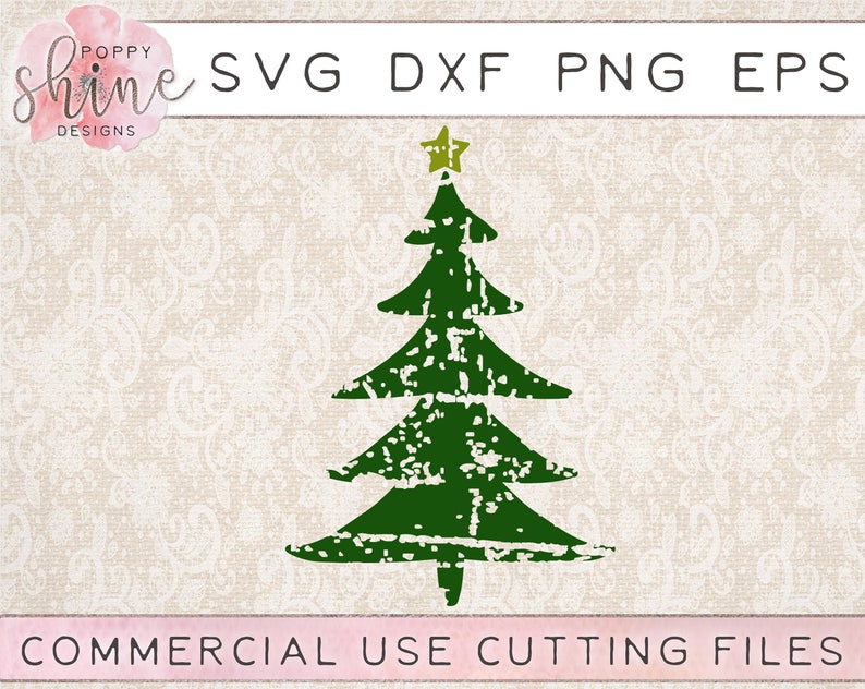 Rustic Christmas Bundle of 3 Svg Dxf Png Eps Cutting Files for - Etsy