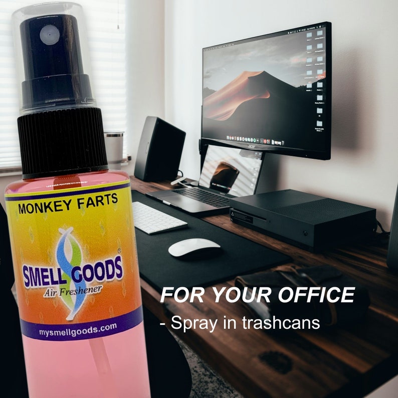 MONKEY FARTS - 2.5 Oz. Air Freshener Spray - Car Air Freshner ...