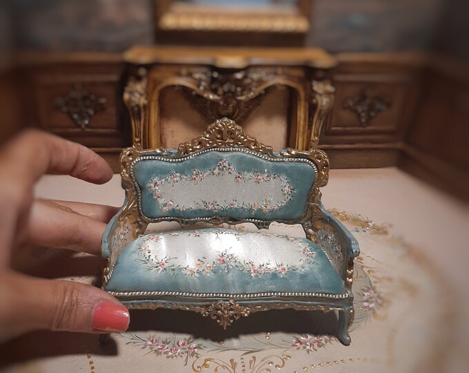 Sofa 1/12. Hand Painted Furniture - Etsy