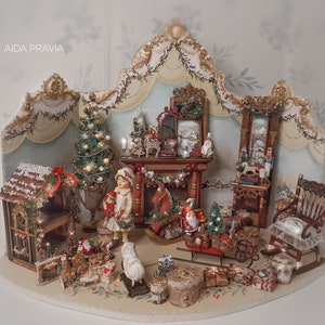Dollhouse Rustic Christmas Collection - Etsy UK
