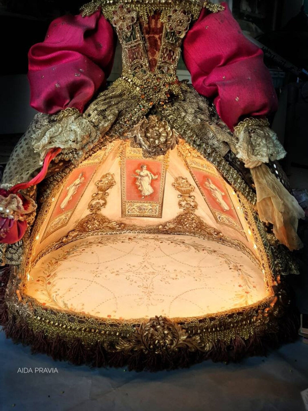 Baroque Doll With Scene Inside - Etsy