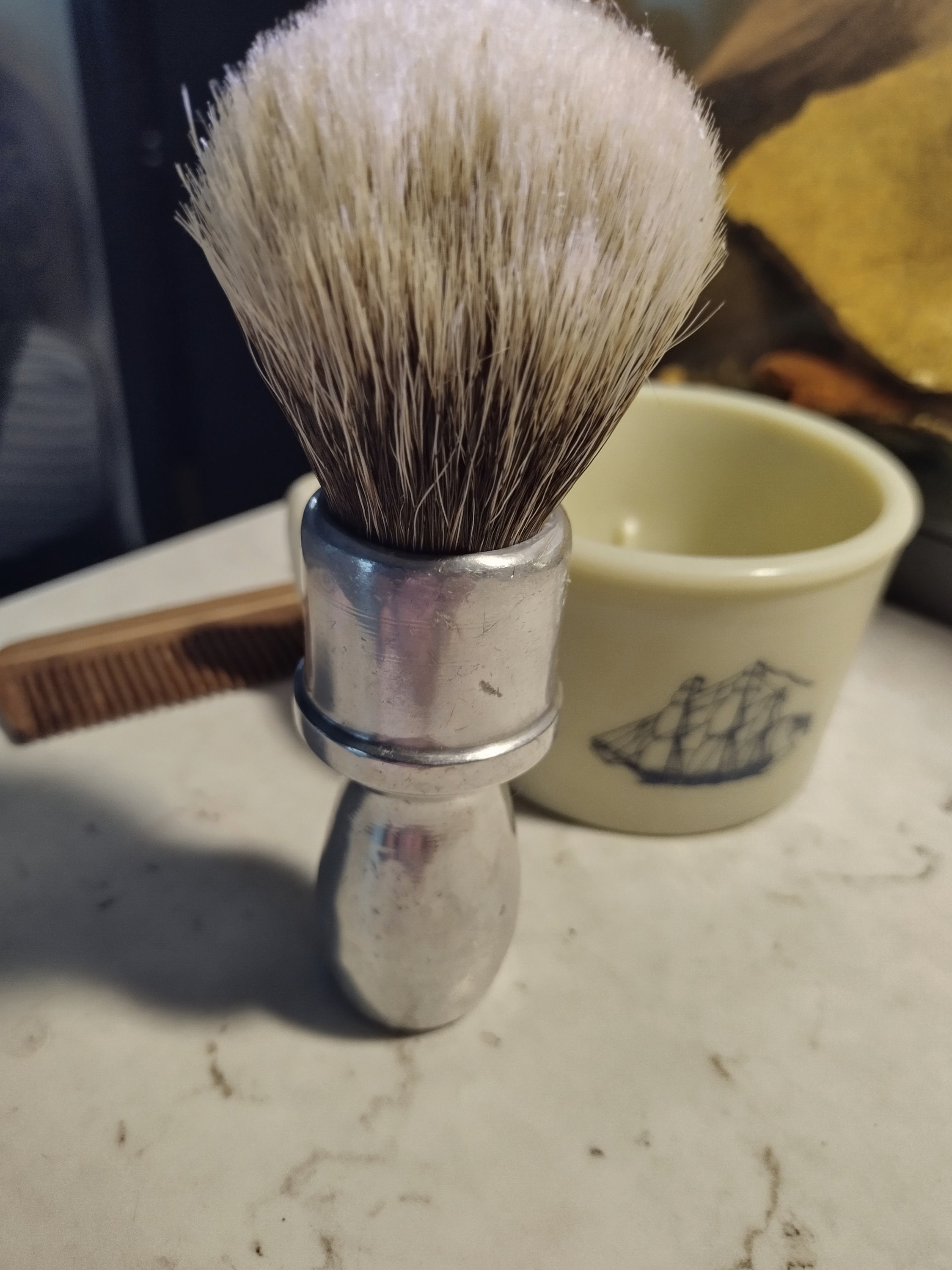 Vintage Dubl Duck Professional Shaving Brush - Etsy