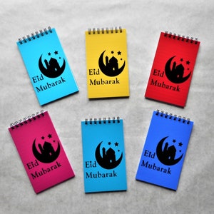 Eid Notepad, Ramadan Notepad, Eid Gift, Eid Favors, Ramadan Gift, Eid ...