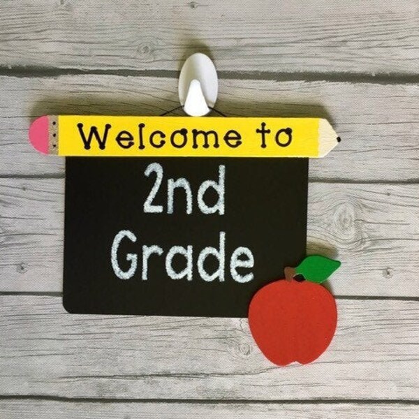 2nd Grade Classroom Sign - Etsy