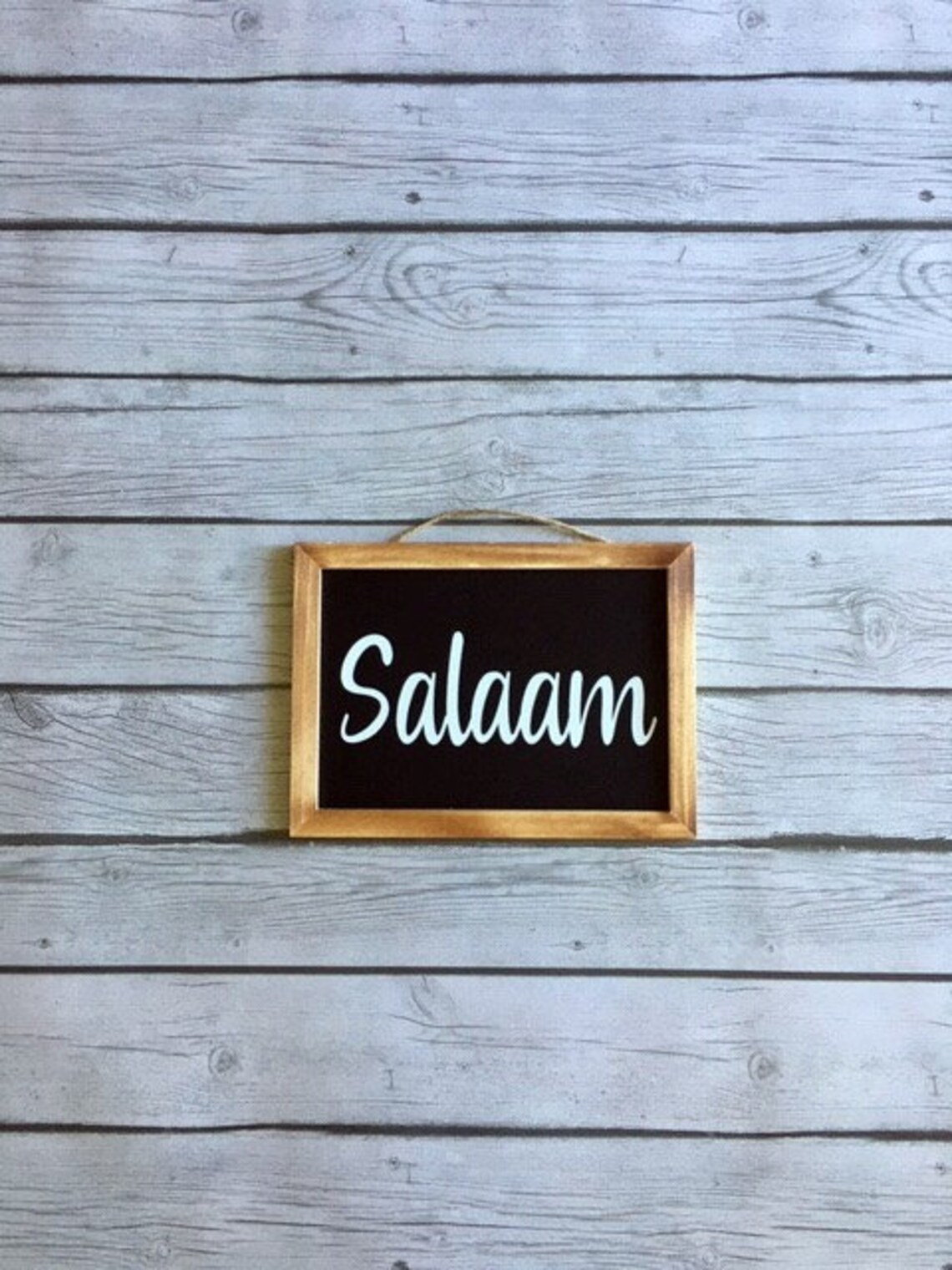 Salaam Sign, Salaam Decor, Islamic Door Decor, Islamic Decor, Islamic ...