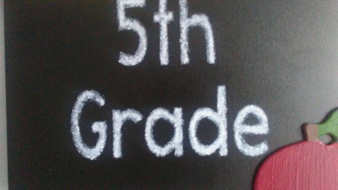 Welcome to 5th Grade Sign, Teacher Sign for Classroom Door Teacher Sign ...