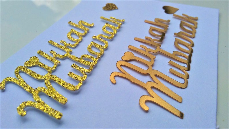 Nikkah, Nikah Confetti, Nikah, Islamic Wedding Decorations, Islamic ...