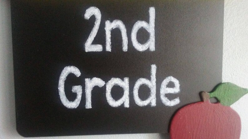 Letrero de bienvenida al segundo grado, letrero para maestro para la ...