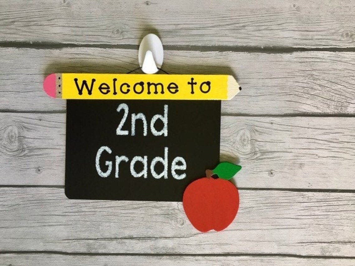Welcome to 2nd Grade Sign Welcome Sign for Teachers2nd Grade - Etsy