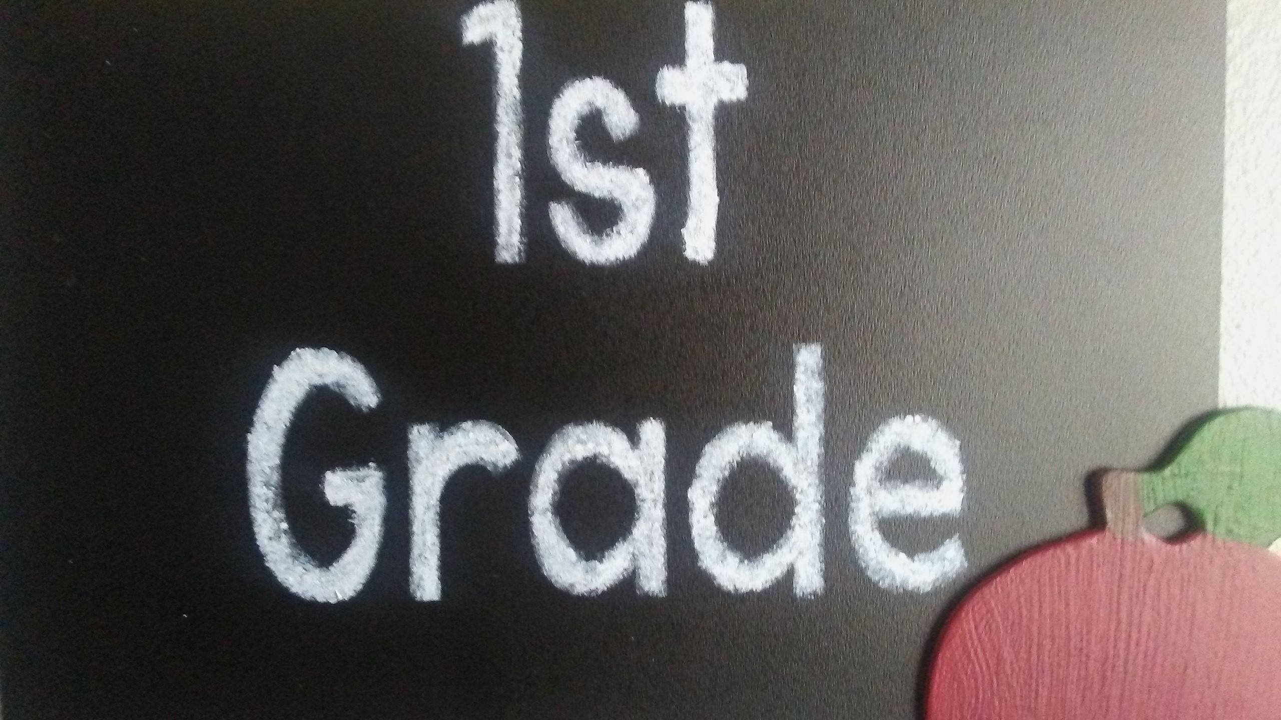 Welcome to 1st Grade, Teacher Sign for Classroom Door, Teacher Sign ...