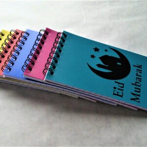 Eid Notepad, Ramadan Notepad, Eid Gift, Eid Favors, Ramadan Gift, Eid ...