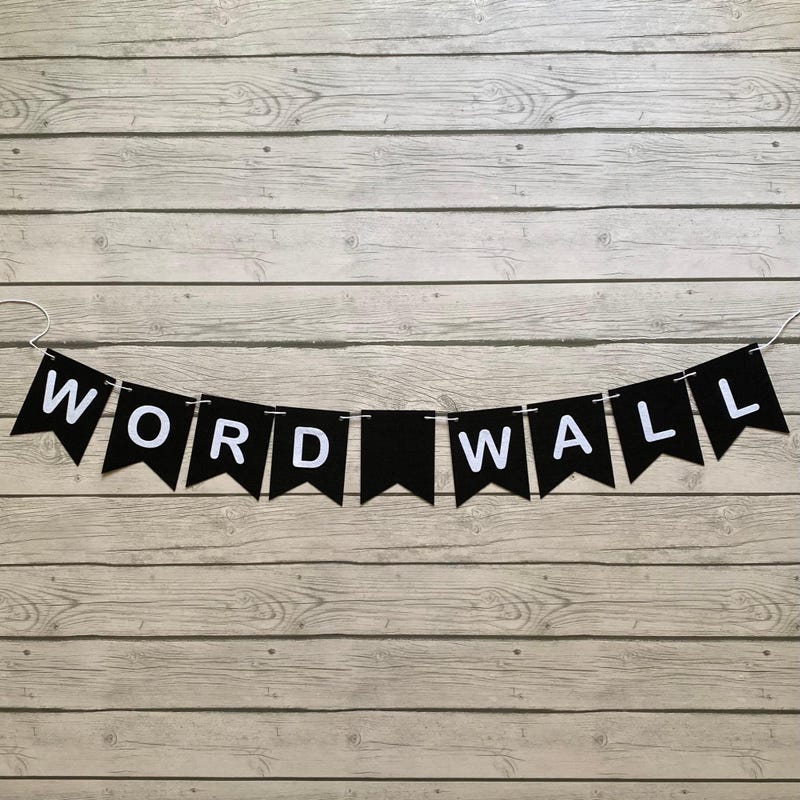 Word Wall - Etsy