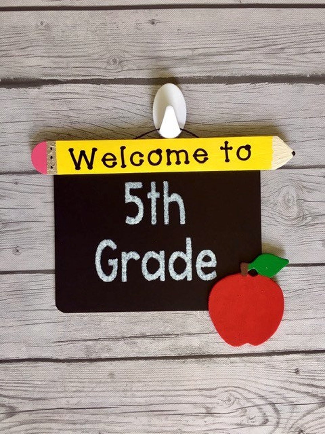 Welcome to 5th Grade Sign Welcome Sign for Teachers 5th - Etsy