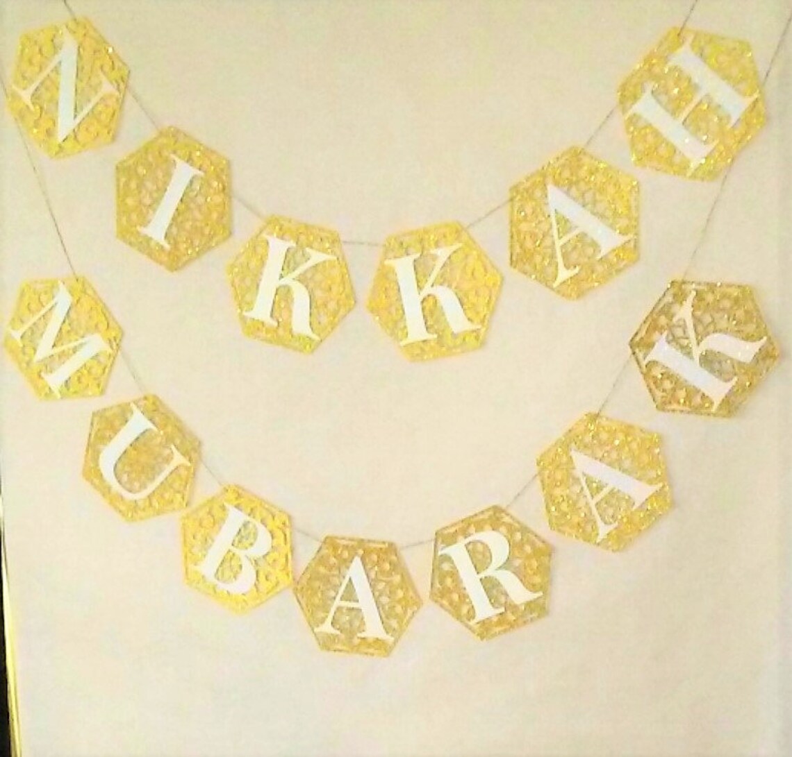 Nikkah Nikkah Banner Nikah Nikah Decoration Nikkah - Etsy Canada