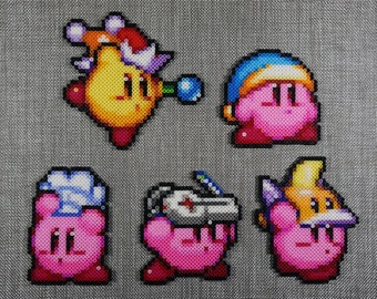Kirby perler | Etsy