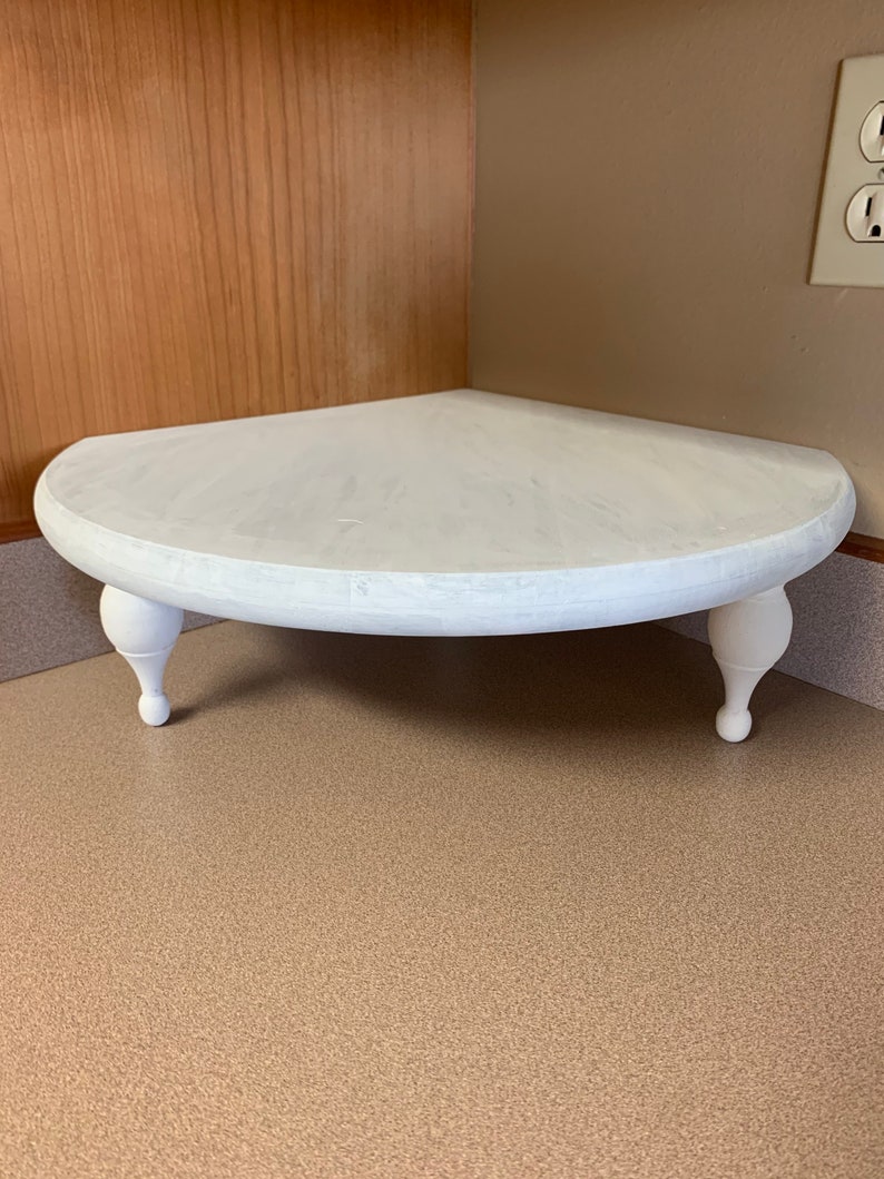 Farmhouse Corner Riser White Farmhouse Riser Kitchen Shelf - Etsy