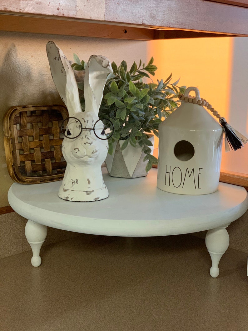 Farmhouse Corner Riser White Farmhouse Riser Kitchen Shelf - Etsy