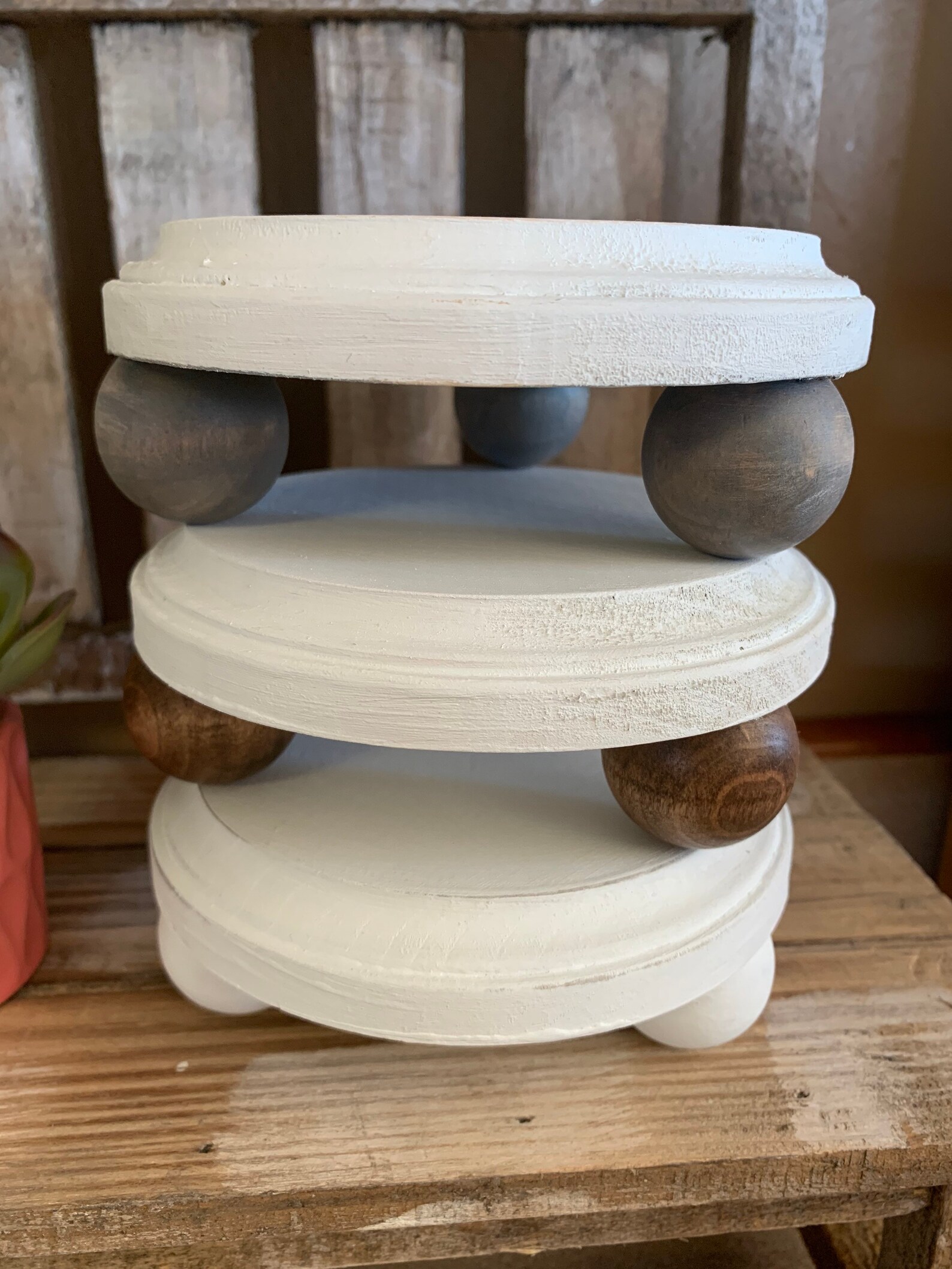 Set of 3 Mini Wood Risers Mini Stands Candle Holder Plant - Etsy