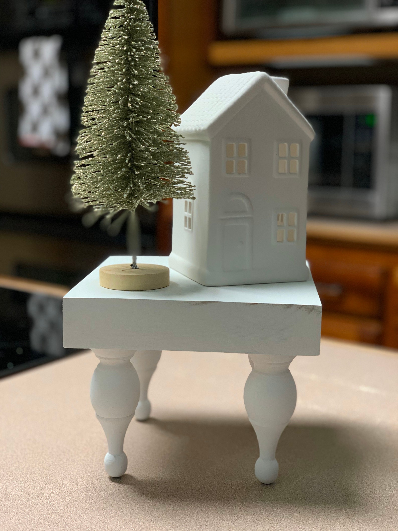 Farmhouse Riser Riser Wood Riser Kitchen Riser White Wood | Etsy