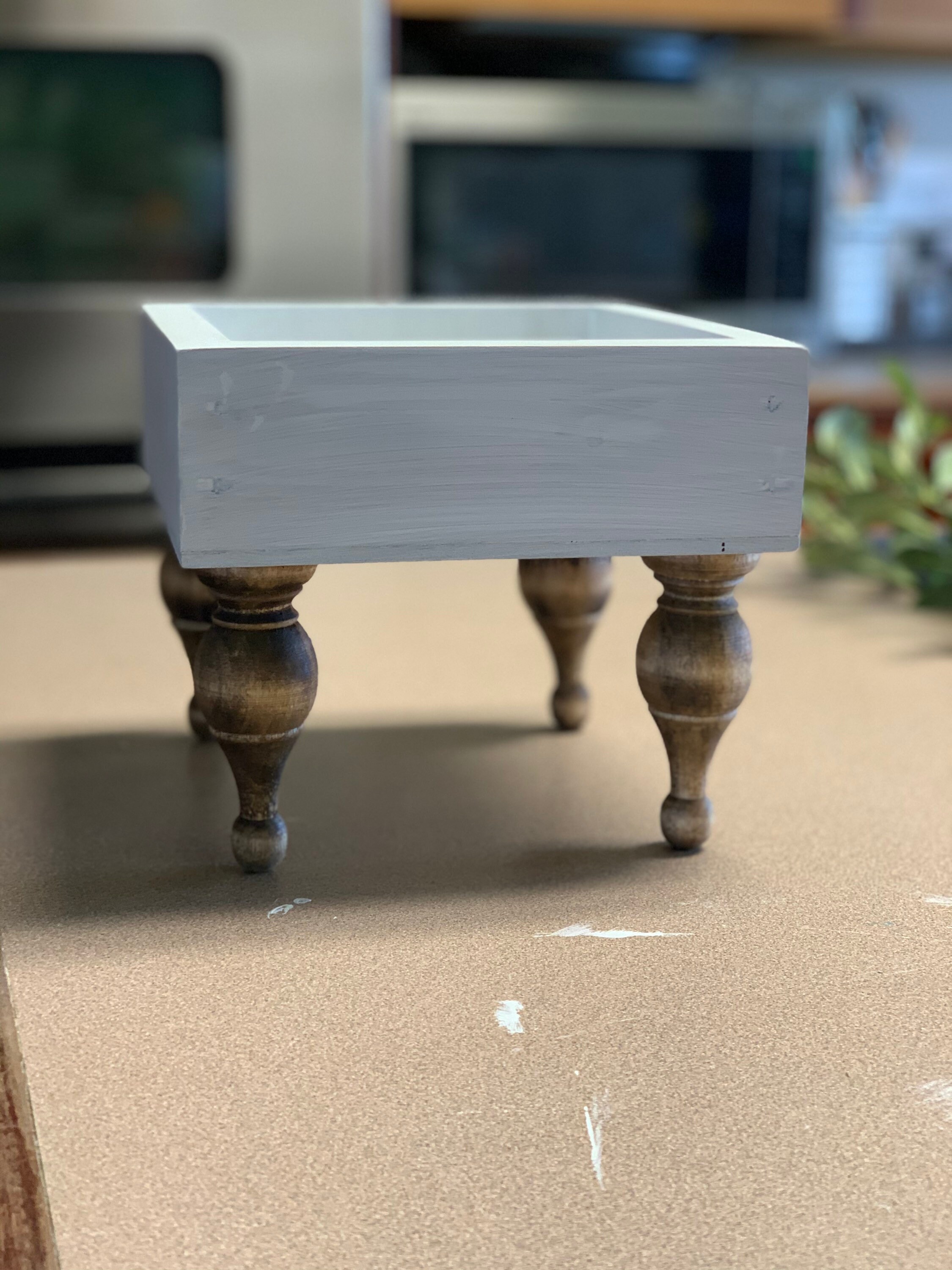 Farmhouse Wood Riser Rustic Tray Country Decor Gift Home | Etsy