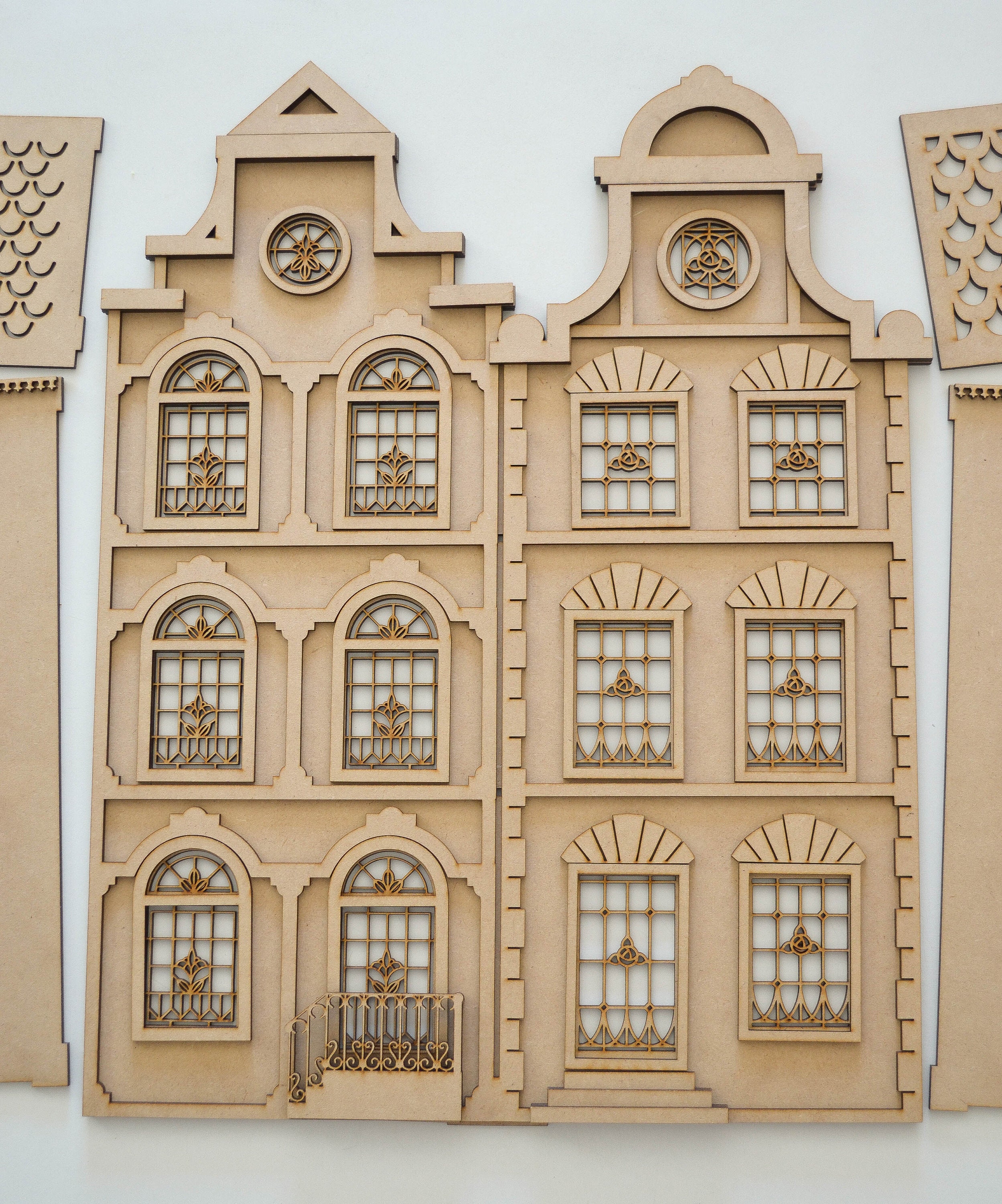 Beautiful Doll House SVG PDF Plans Wooden Miniture Home - Etsy UK