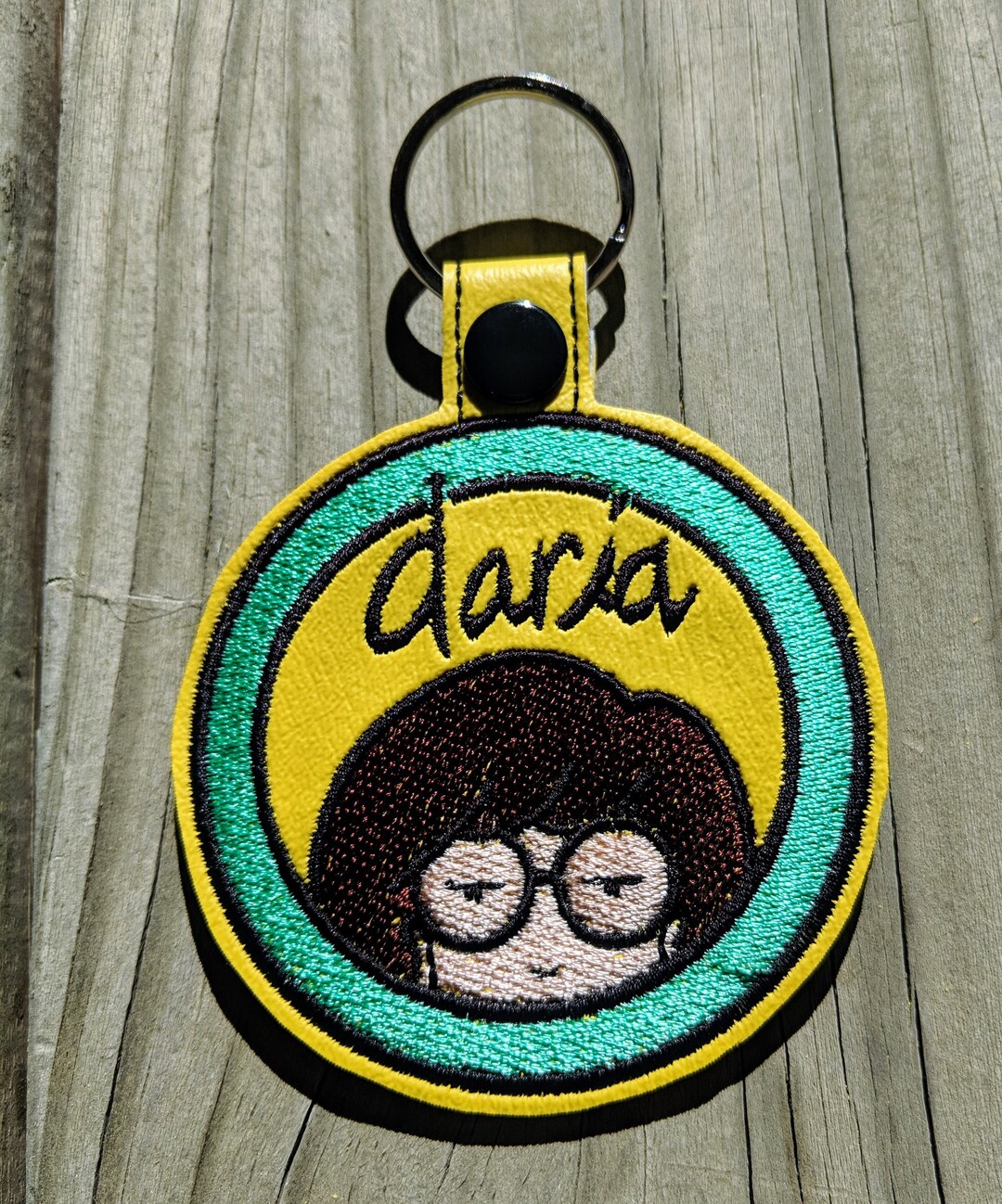 Daria Keychain, Daria Accessory, Daria Charm, Sick Sad World Keychain ...