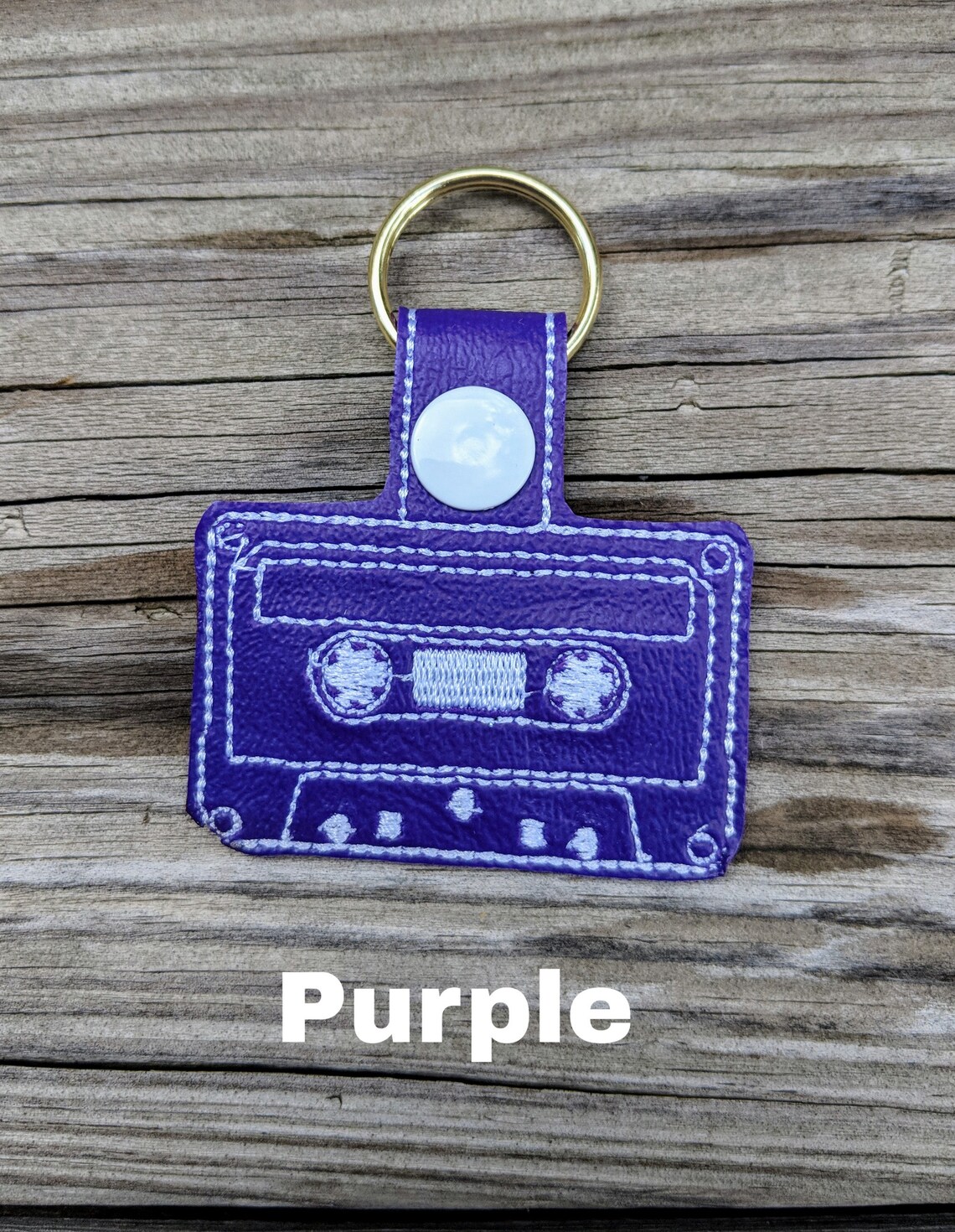 Cassette Tape Keychain Vintage Keychain 80's | Etsy