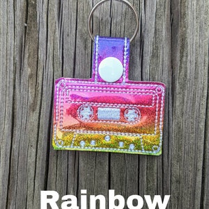 Cassette Tape Keychain, Vintage Keychain, 80's Collectible, Cassette ...