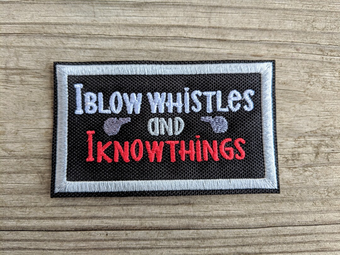 Referee Patch, Officiating Patch, Roller Derby Patch, Rollerskate Patch ...