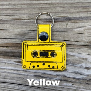 Cassette Tape Keychain, Vintage Keychain, 80's Collectible, Cassette ...