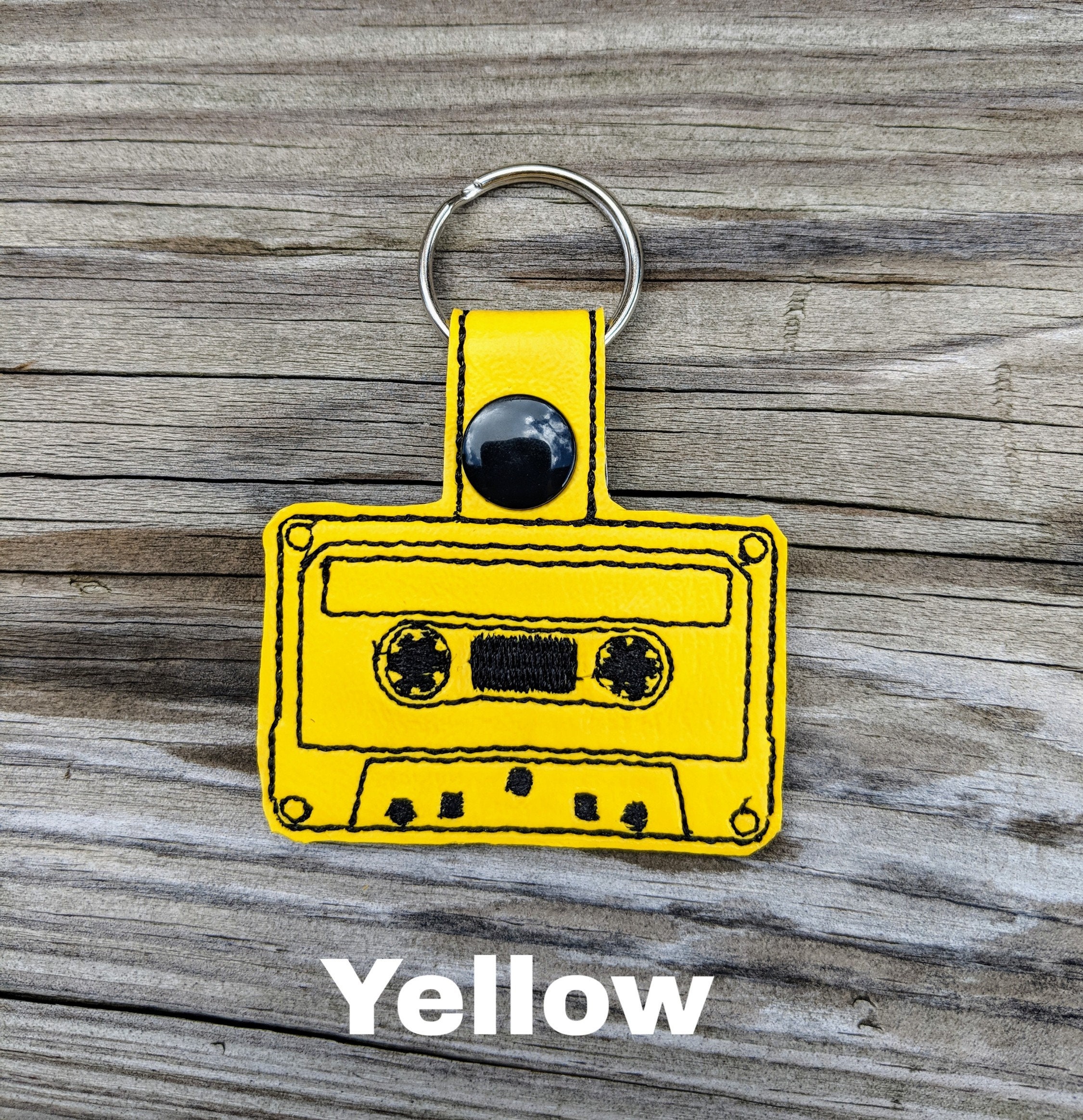 Cassette Tape Keychain Vintage Keychain 80's | Etsy