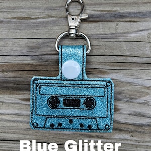 Cassette Tape Keychain, Vintage Keychain, 80's Collectible, Cassette ...