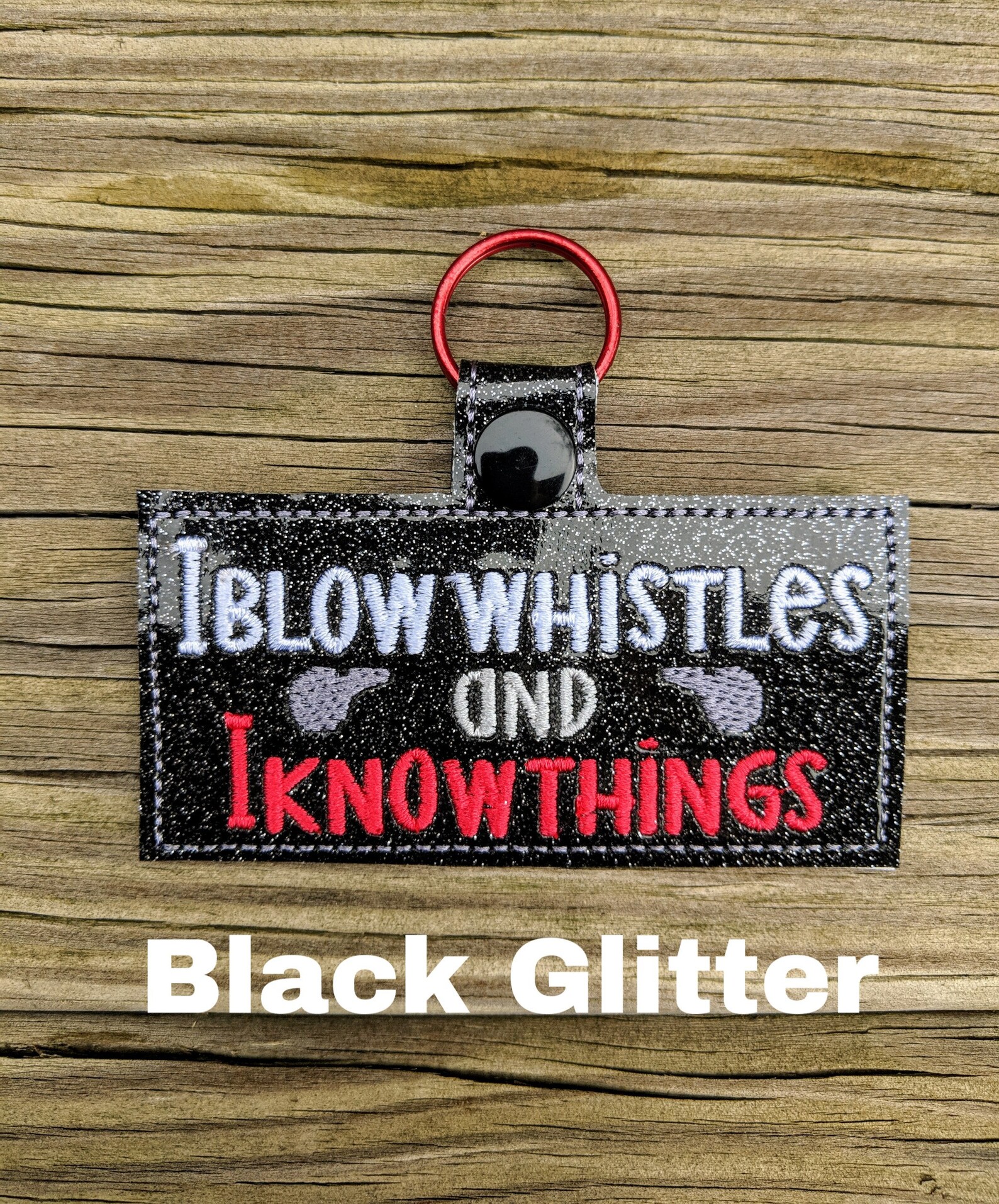 Referee Keychain Roller Derby Keychain Whistle Keychain Ref | Etsy
