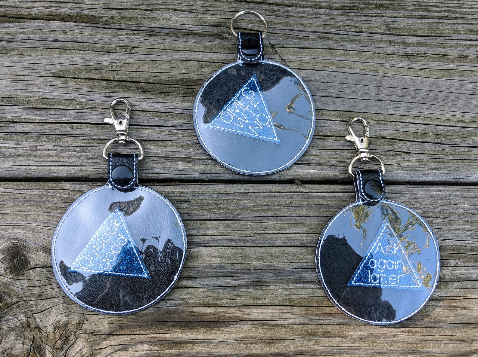 Magic 8-ball Accessory 8-ball Keychain Outlook Good Psychic - Etsy