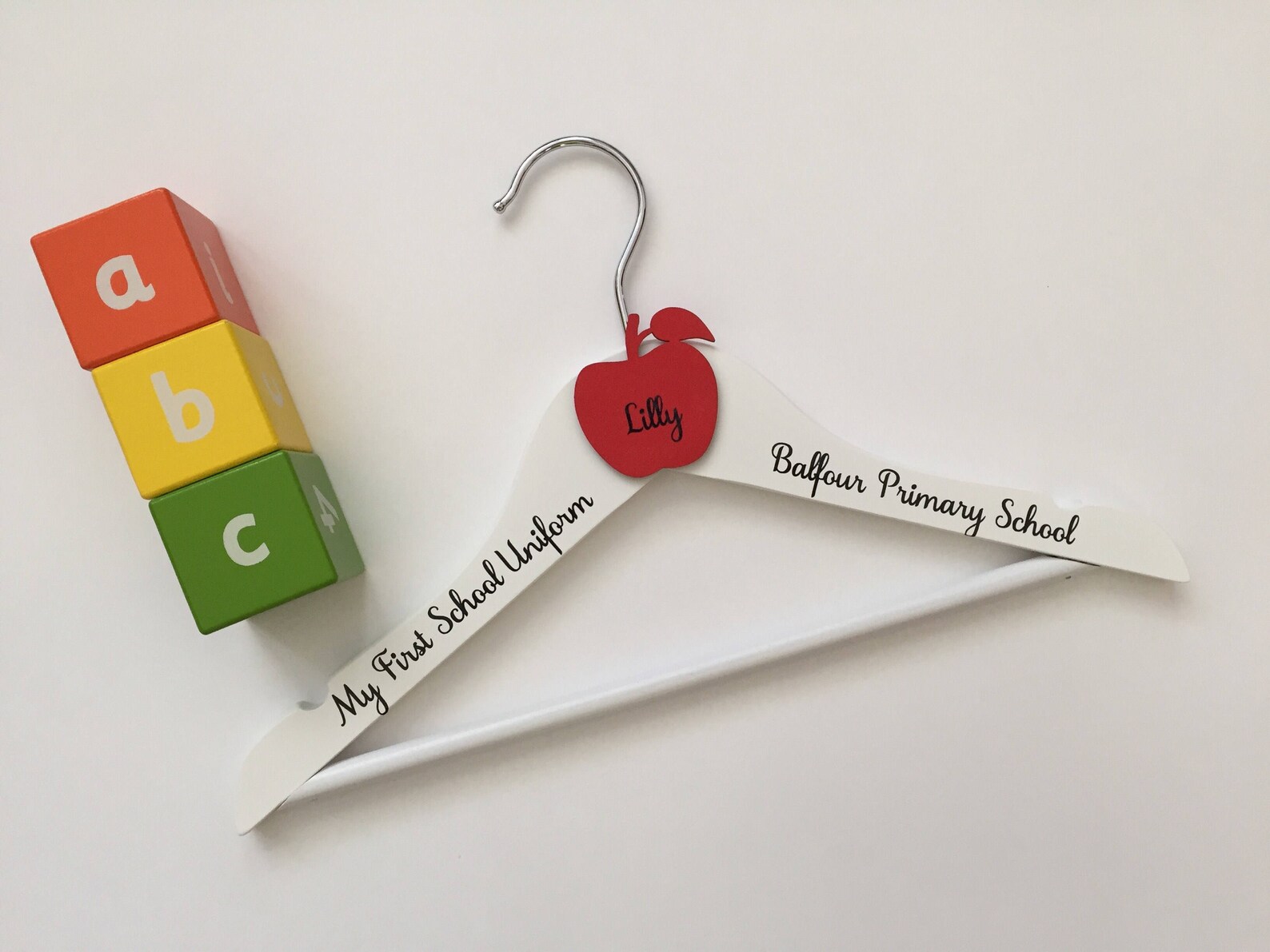 My First School Uniform Starting School Hanger Personalised | Etsy