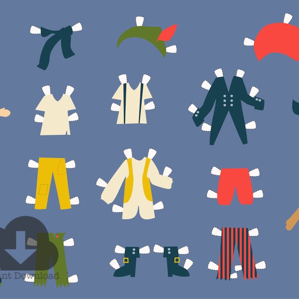 Peter Pan Cutouts - Etsy