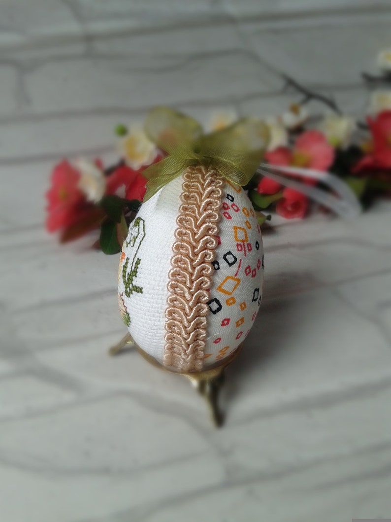 Cross Stitch Easter Egg Cross Stitch Ornament Easter - Etsy