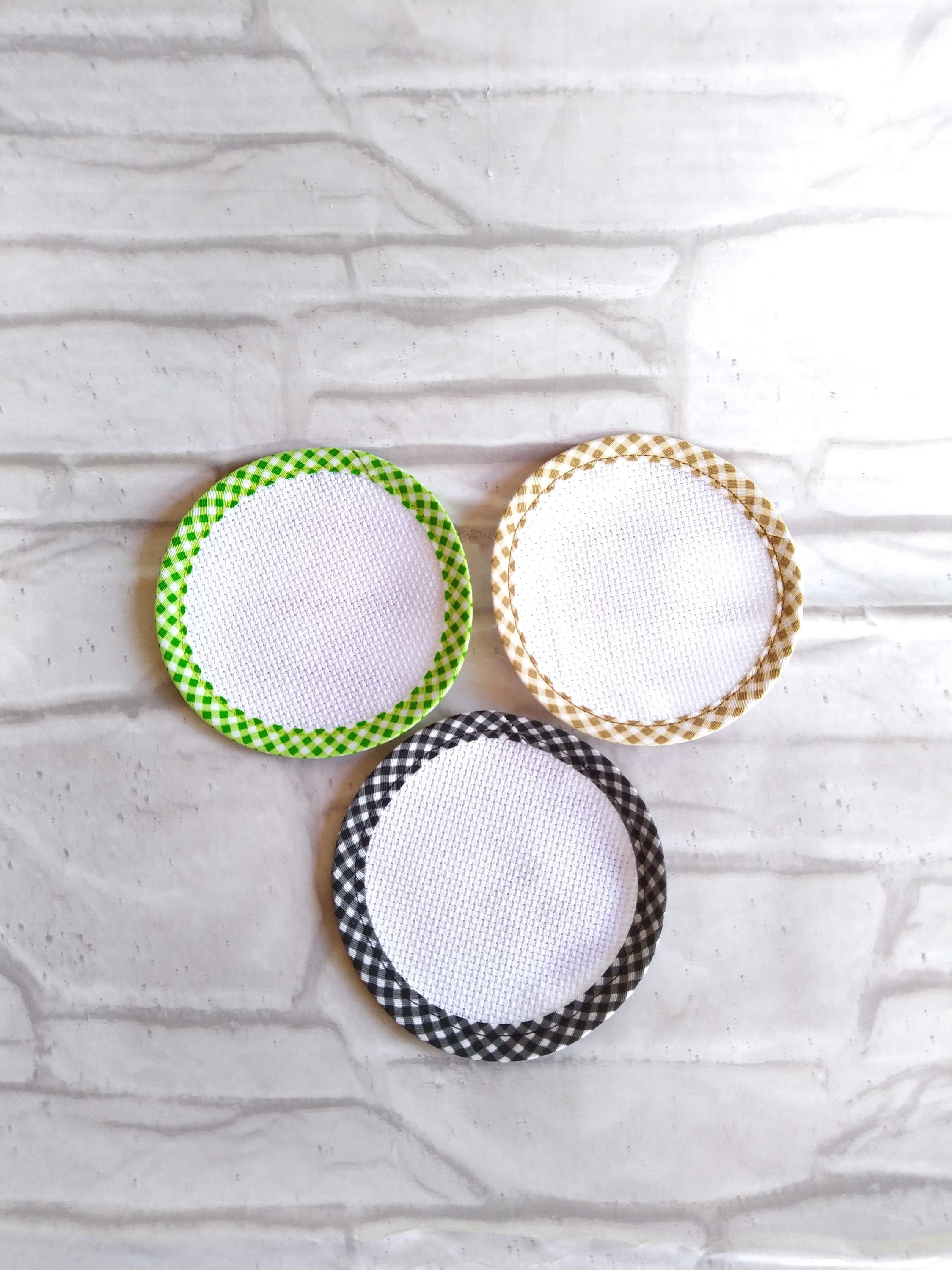 Blank Cross Stitch Coasters Cross Stitch Accessory White 14 - Etsy